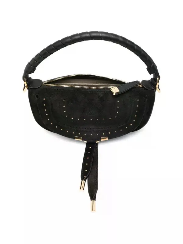 Chloé Mini Marcia Stud-embellished Cross Body Bag