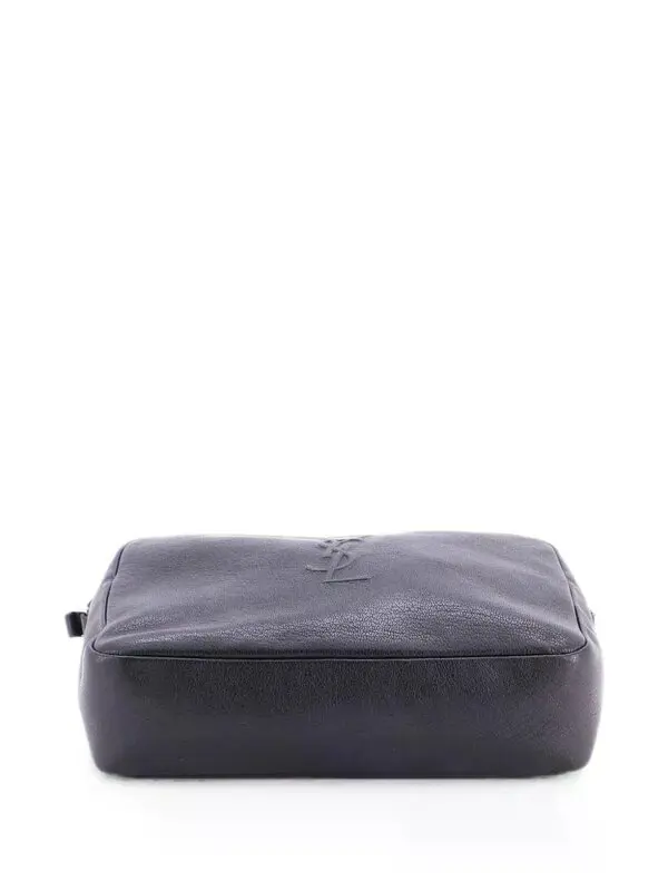 Saint Laurent Lou Camera Bag Leather Small Crossbody Bag - Black