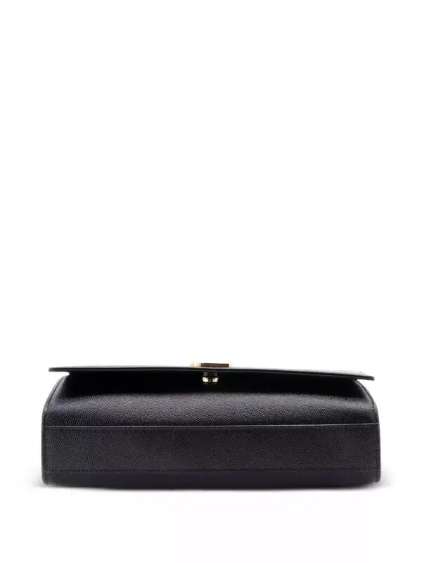 Saint Laurent Classic Monogram Grainy Leather Medium Crossbody Bag