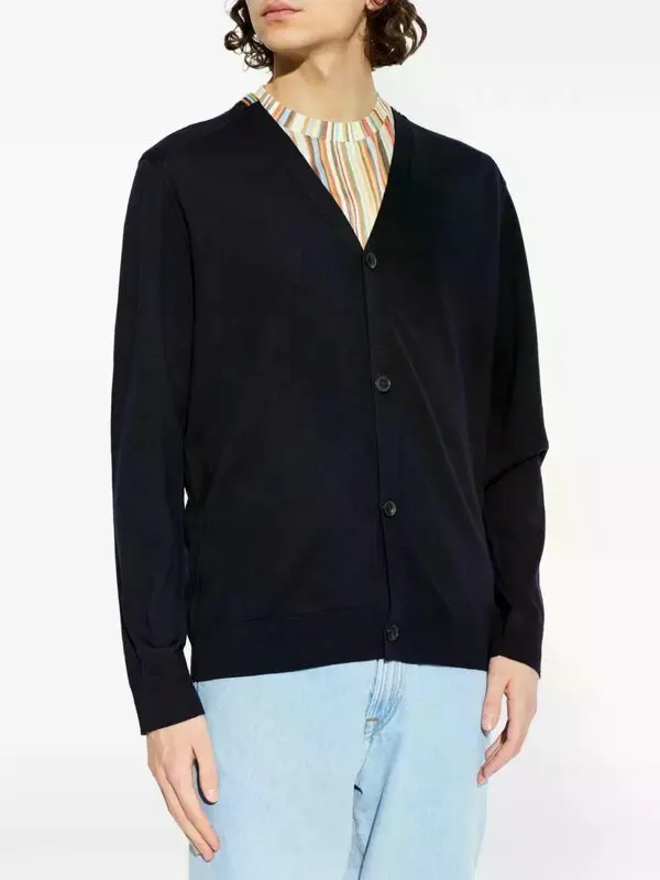 Paul Smith V-neck Wool Cardigan
