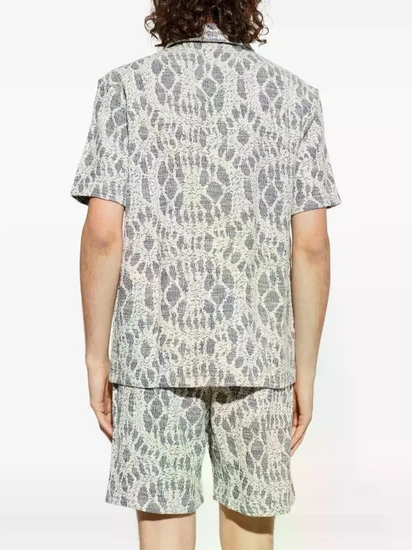 SAMSOE SAMSOE Sakvist Snake-print Shirt