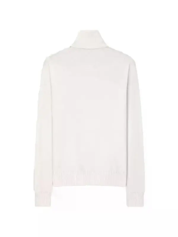 RETORI Retrofi Silk Scarf Detail Cardigan - Neutrals
