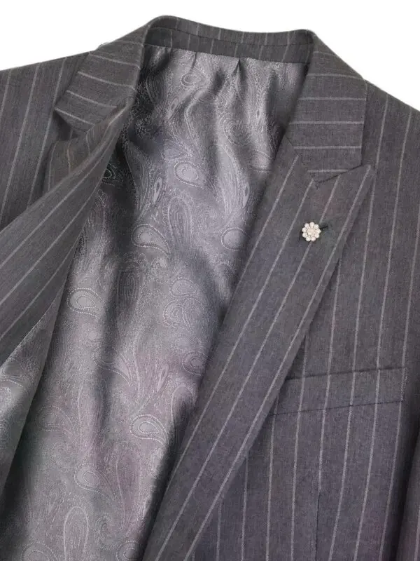 ROBERTO VINCENTI Pinstripe-pattern Single-breasted Suit
