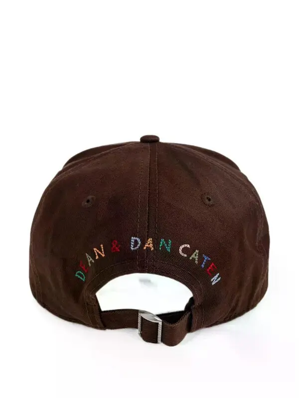 Dsquared2 Logo-embroidered Distressed Baseball Cap