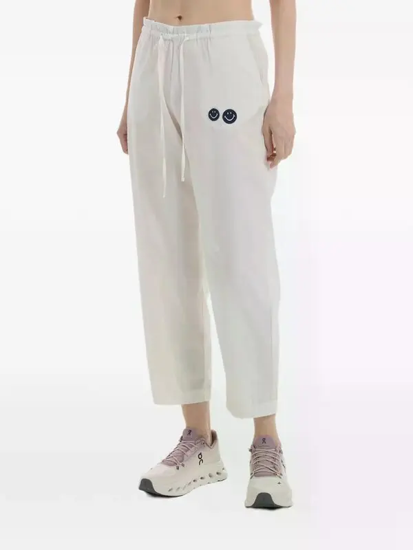 Joshua Sanders Smiley Patch Track Pants