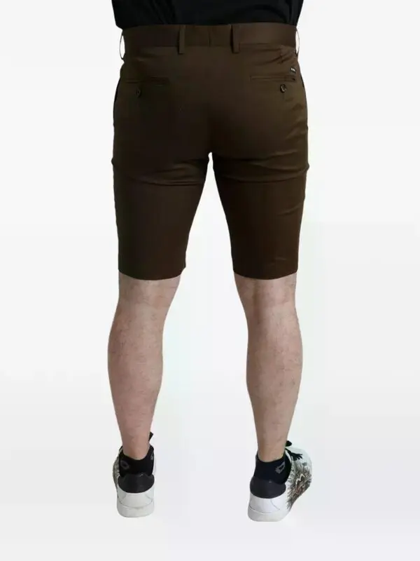 Dolce & Gabbana Stretch-cotton Bermuda Shorts