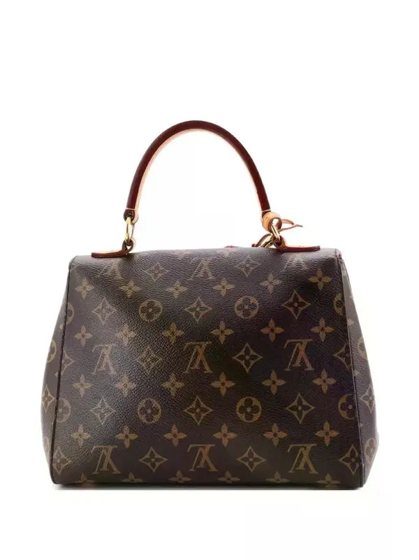 LOUIS VUITTON Monogram Canvas Cluny Bb Satchel - Brown