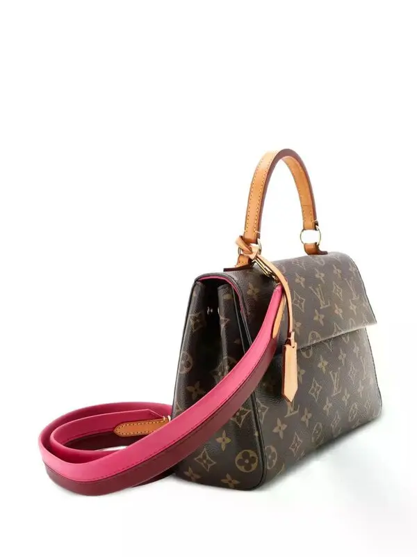 LOUIS VUITTON Monogram Canvas Cluny Bb Satchel - Brown