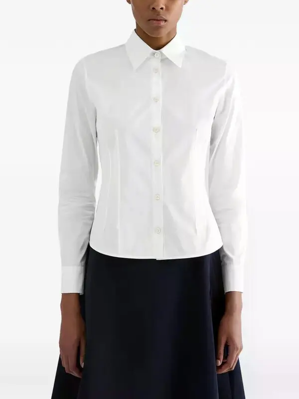 JIL SANDER Cotton Shirt - White