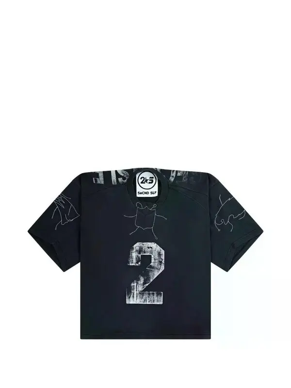SECND SLF Retrospective Graphic-print Short-sleeve T-shirt