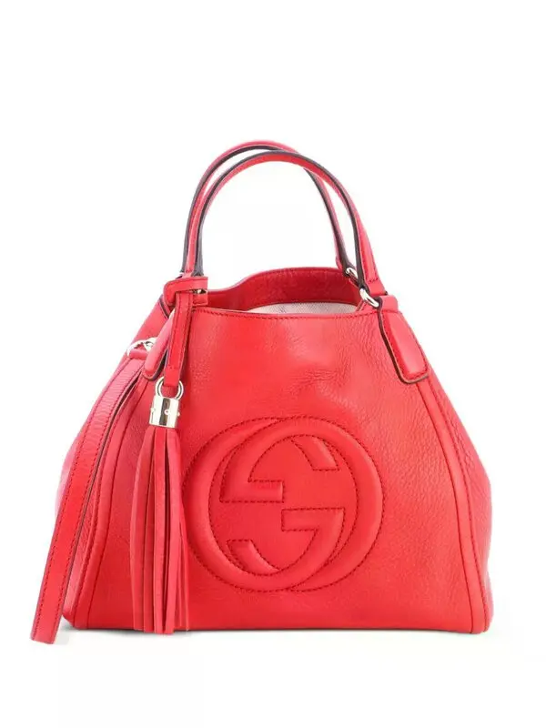 Gucci Soho Convertible Shoulder Bag - Red