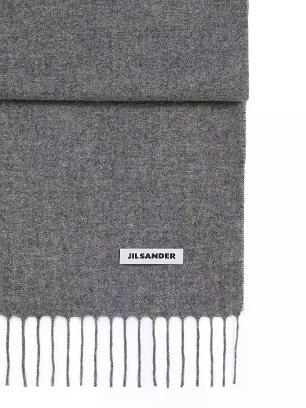 JIL SANDER Fringed-edge Scarf