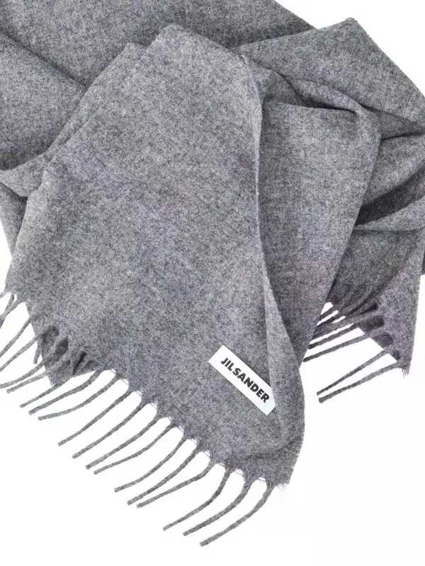 JIL SANDER Fringed-edge Scarf