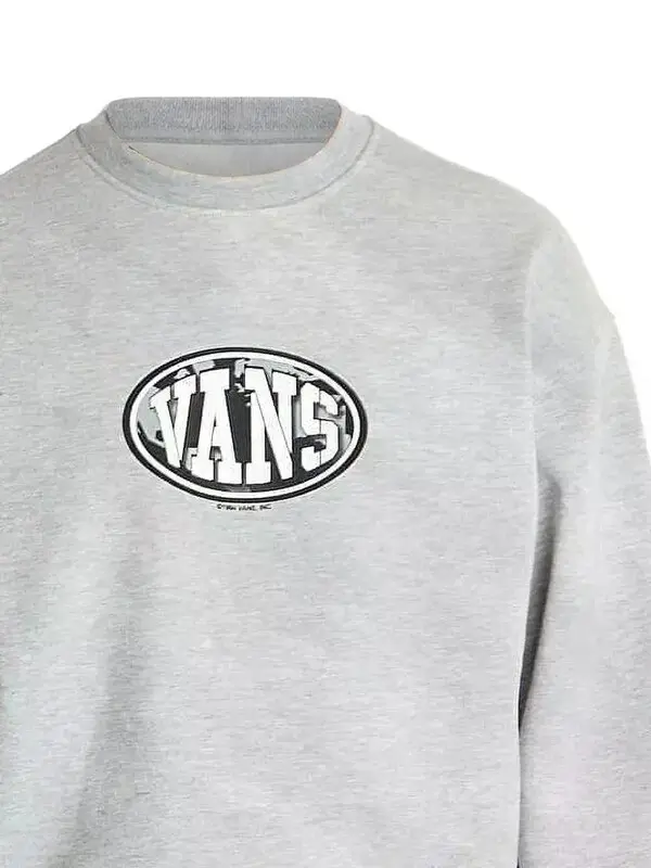 VANS Worldwide94 Logo-print Sweatshirt - Grey