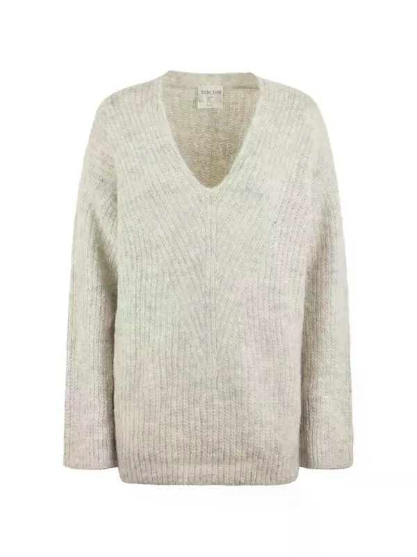 FORTE_FORTE V-neck Pullover