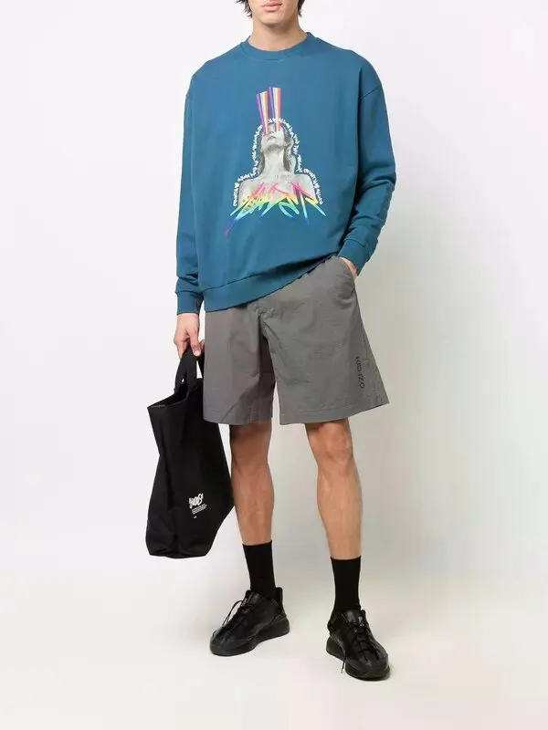 COUNTY OF MILAN Graphic Print Sweatshirt