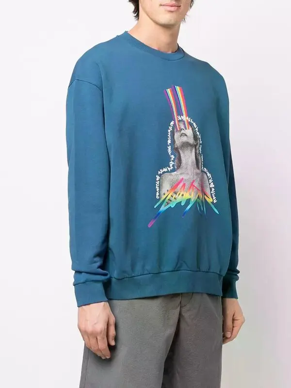 COUNTY OF MILAN Graphic Print Sweatshirt