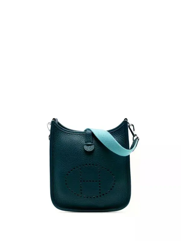 Hermès Clemence Evelyne 16 Amazone Crossbody Bag - Blue