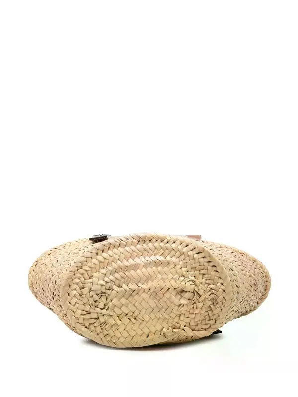 Loewe Raffia Anagram Basket Tote Bag