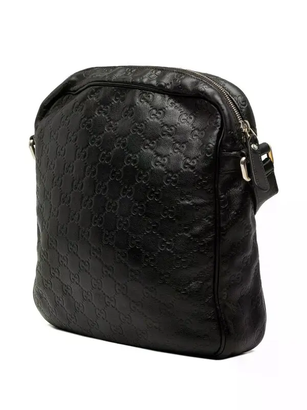 Gucci Embossed Leather Crossbody Bag