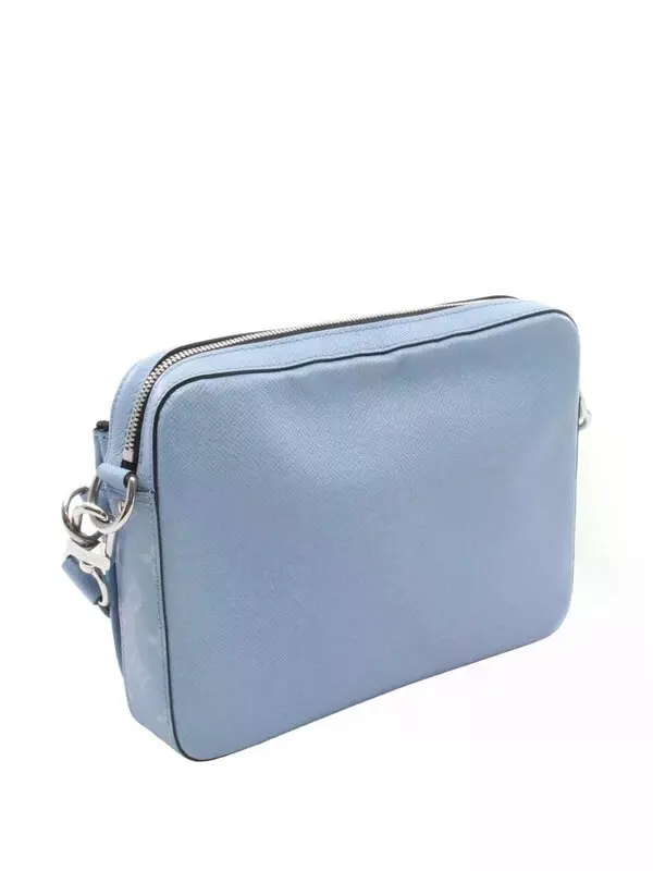 LOUIS VUITTON Monogram Taigarama Trio Messenger Bag - Blue