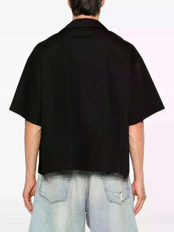 Balenciaga Logo-print Short-sleeve Shirt