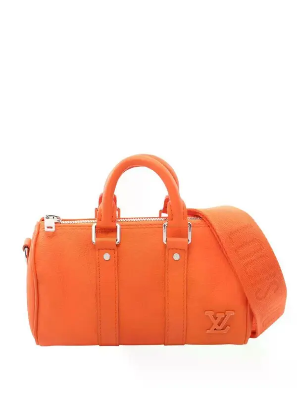 LOUIS VUITTON Aerogram Keepall Xs Boston Bag - Orange