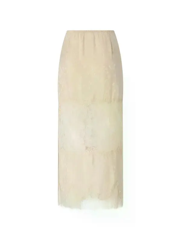 Pinko Lace Pencil Skirt