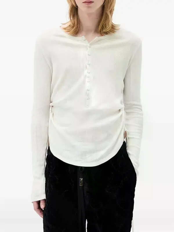 ANN DEMEULEMEESTER Hamar Serafino T-shirt - White