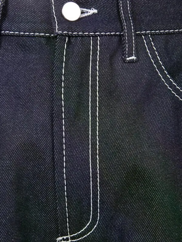 Sunnei Contrast Stitch Jeans
