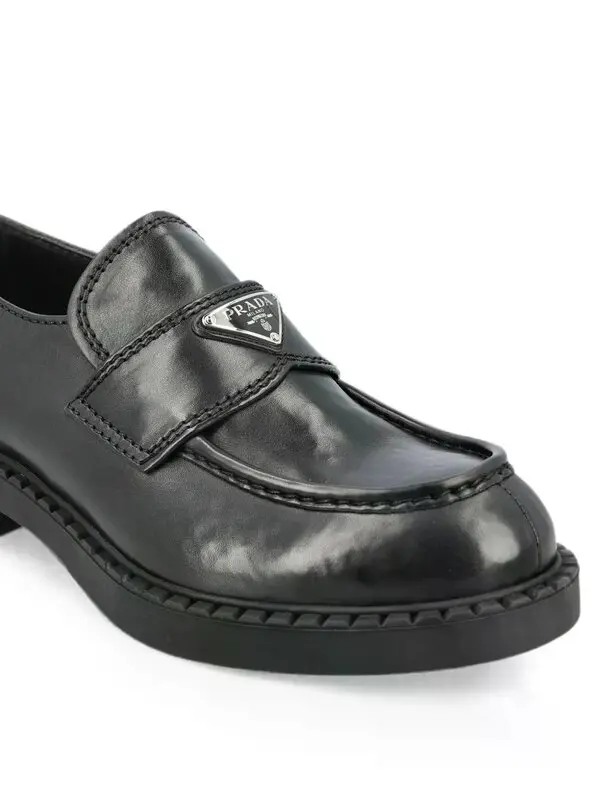 Prada Chocolate Loafers