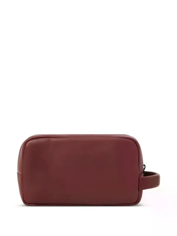 PIQUADRO Logo-plaque Side-handle Toiletry Bag