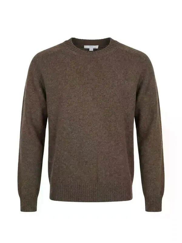 Malo Crew-neck Sweater - Brown