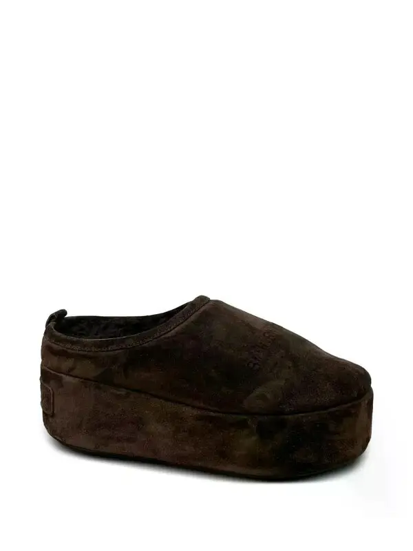 Balenciaga Alaska Platform Shoes - Brown