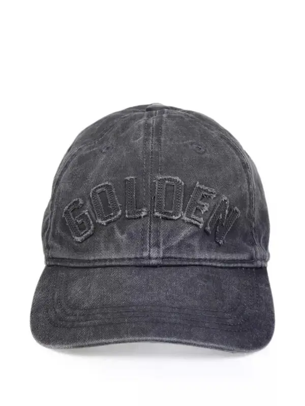 GOLDEN GOOSE Appliqué Star Baseball Cap - Grey