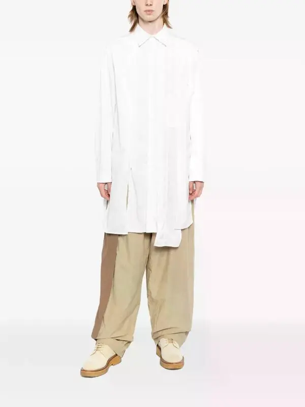 Yohji Yamamoto Avant-garde Panelled Shirt