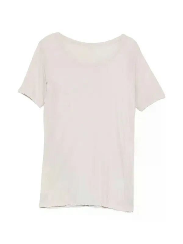 Yohji Yamamoto High-gauge Single Jersey T-shirt - Neutrals