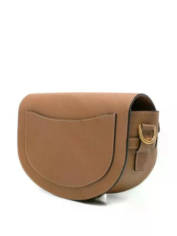 TOD'S Timeless Leather Shoulder Bag - Neutrals