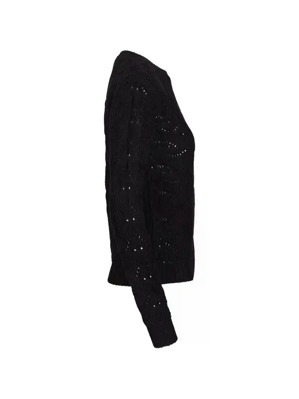 Etro Open-work Crew-neck Sweater