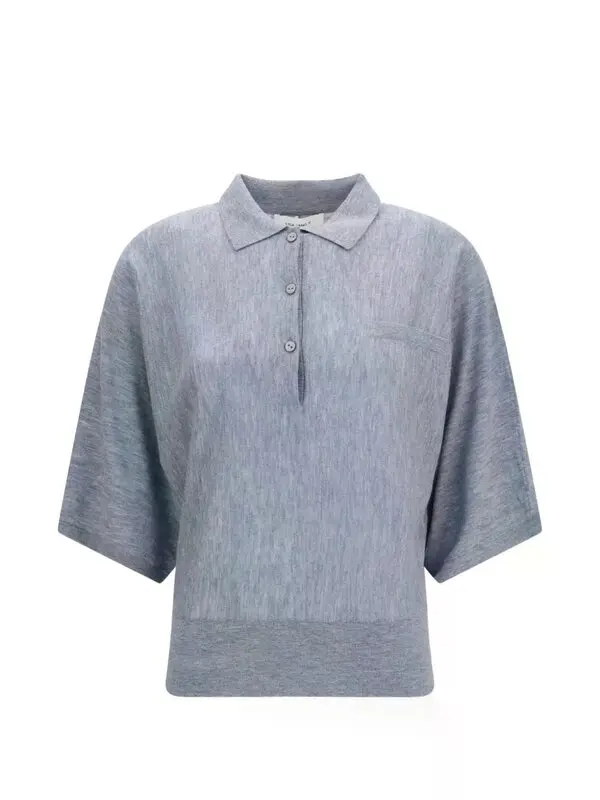 LISA YANG Norie Polo-collar Sweater