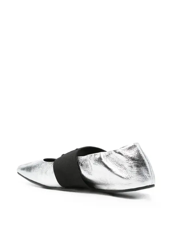 Givenchy Crush Logo-patch Ballet Flats