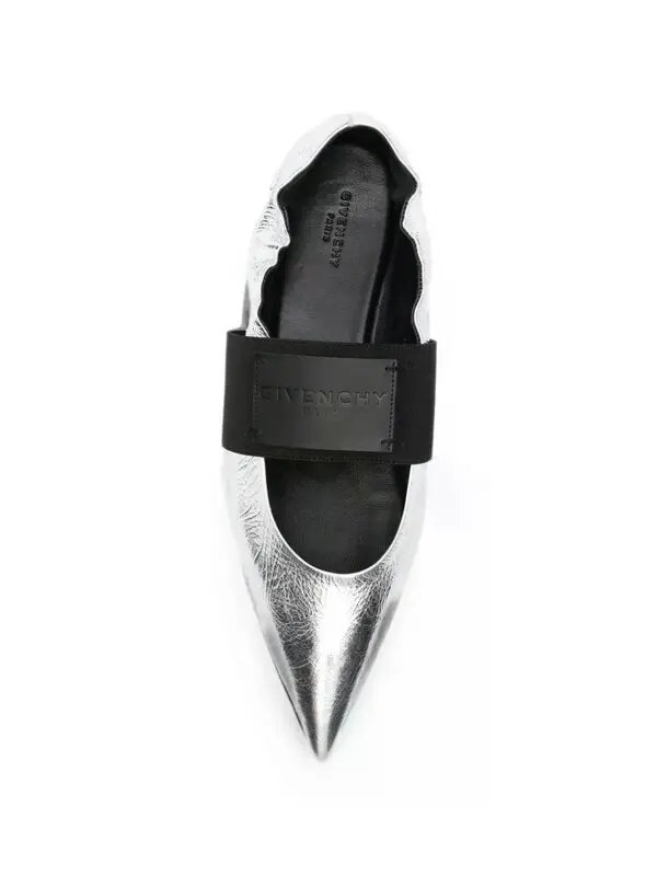 Givenchy Crush Logo-patch Ballet Flats