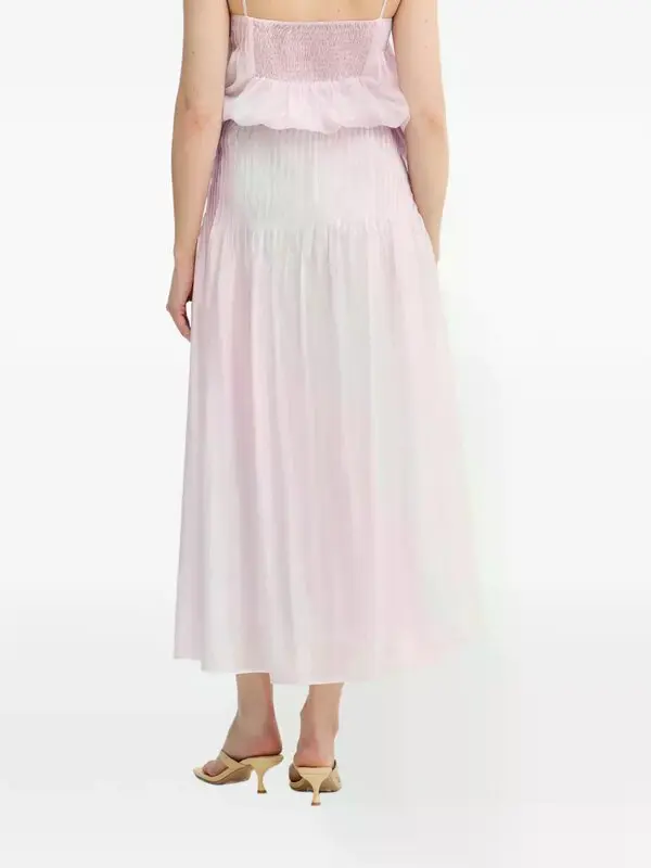 HOSS INTROPIA Rania Pleated Maxi Skirt - Purple