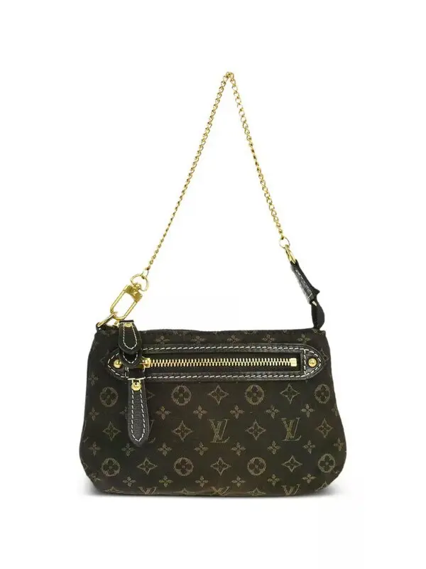 LOUIS VUITTON Monogram Mini Pochette - Brown