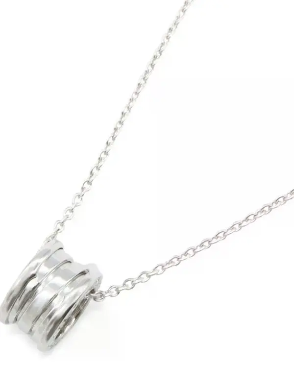 BVLGARI 18k White Gold B.zero1 Necklace