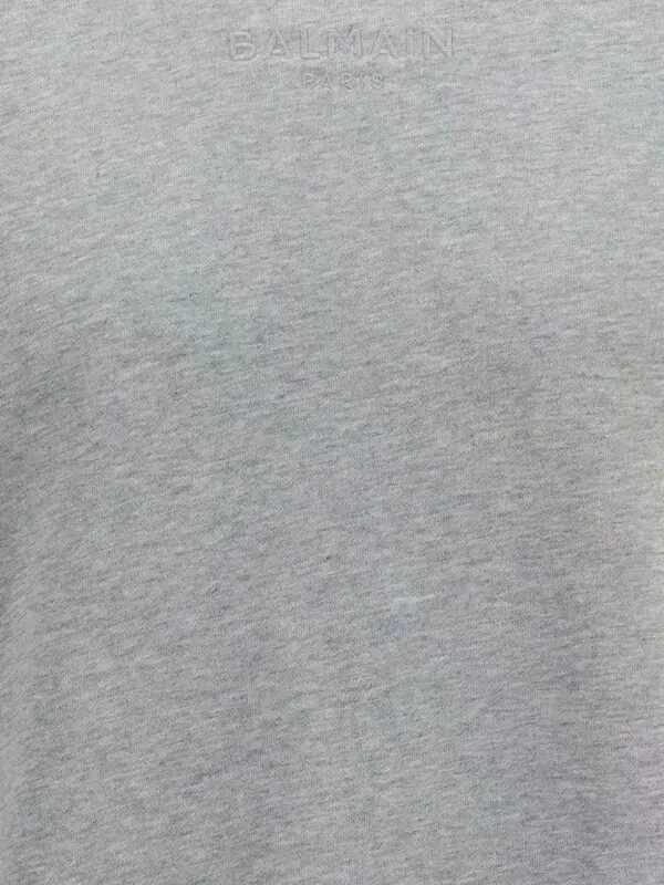 Balmain Logo Embroidered Crewneck Sweatshirt