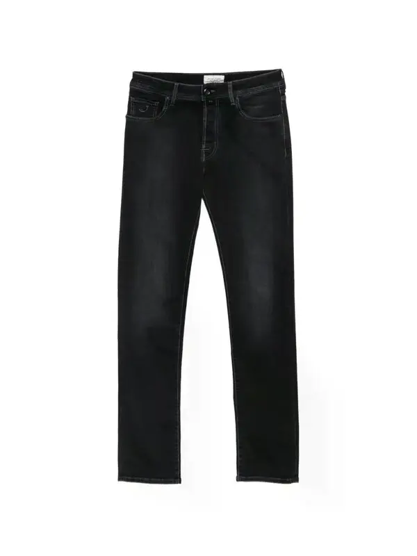 Jacob Cohen Logo-patch Slim-fit Jeans