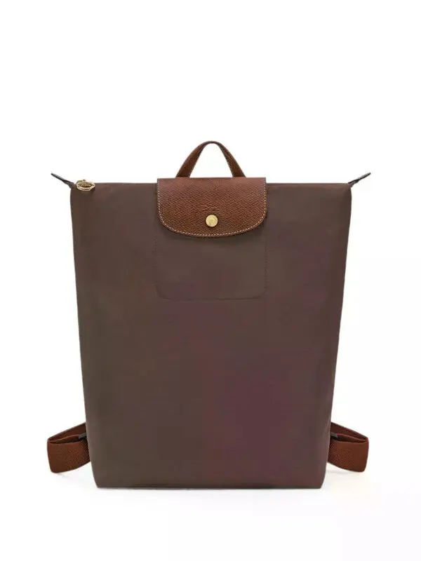 Longchamp Le Pliage Backpack With Leather Trim