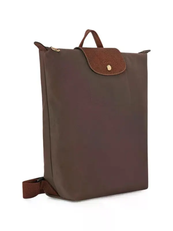 Longchamp Le Pliage Backpack With Leather Trim