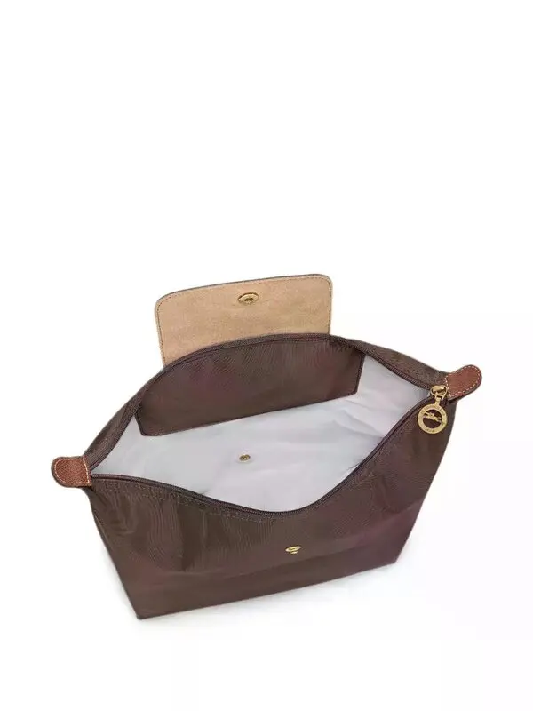 Longchamp Le Pliage Backpack With Leather Trim